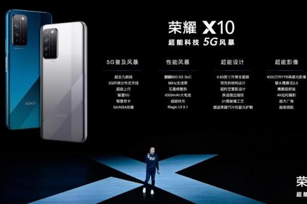 5G手机市场迎来拐点 荣耀X10正式发布，1899元起_TOM消费