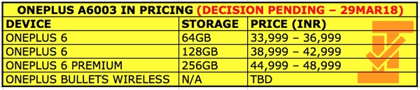 一加6印度售价曝光：骁龙845/8G/256G高达4700元_TOM科技