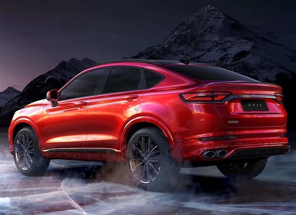 吉利全新轿跑SUV增运动版：与长安CS85设计高度一致_TOM消费