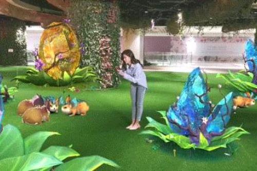 “现实+虚拟”的奇妙之旅：UtopaXR大空间SLAM技术打造全球最大“生命之树AR公园”_TOM科技