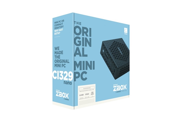 四核仅6W！索泰发布迷你机ZBOX CI329 Nano：零噪音_TOM科技