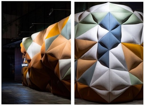 PeakPerformance 壁克峰开创全新零售业态艺术围挡，三里屯首店围挡正式落建_TOM资讯