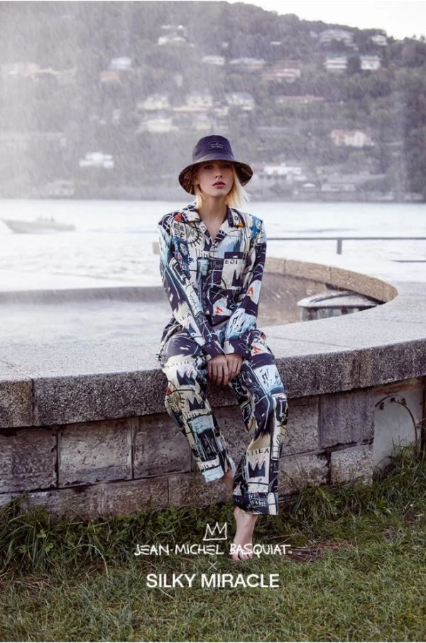 SILKY MIRACLE品牌挚友应青蓝演绎艺术联名系列_TOM时尚