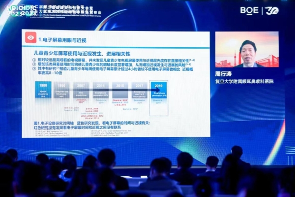 HDIC 2023第二届健康显示创新大会召开 京东方艺云健康显示新品开启“械”字号时代_TOM资讯