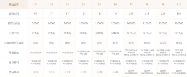 迅雷会员中心全新升级 SVIP10云盘最高扩容至30T_TOM科技