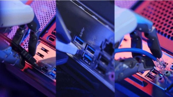 戴盟发布Sparky 1心灵手巧型人形机器人，打响新质生产力应用落地“第一枪”_TOM资讯